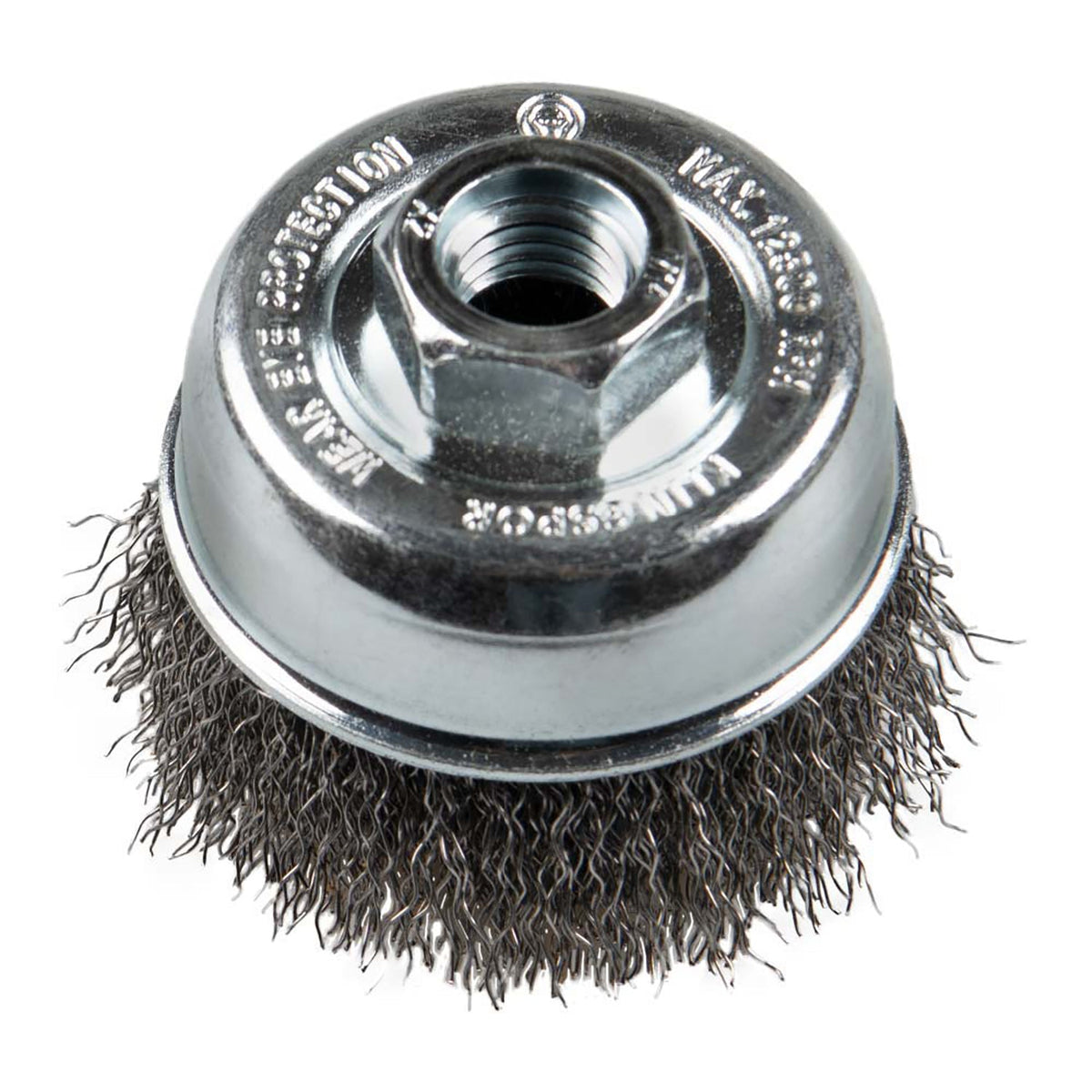 Grata Copa BT600W Ondulada 65mm/M14 – Sack Aceros